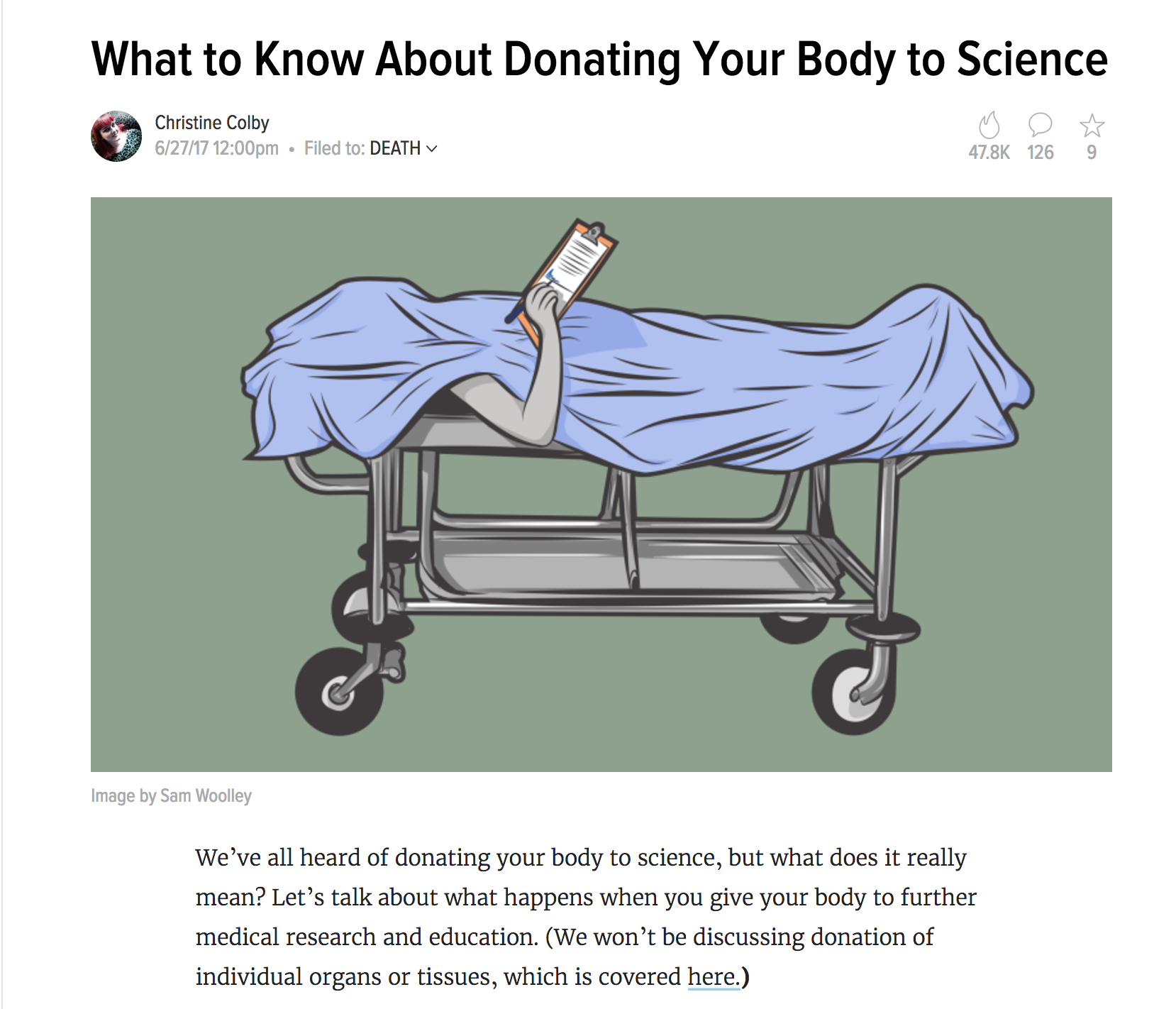 DEATHHACKER: WHAT TO KNOW ABOUT DONATING YOUR BODY TO SCIENCE ...